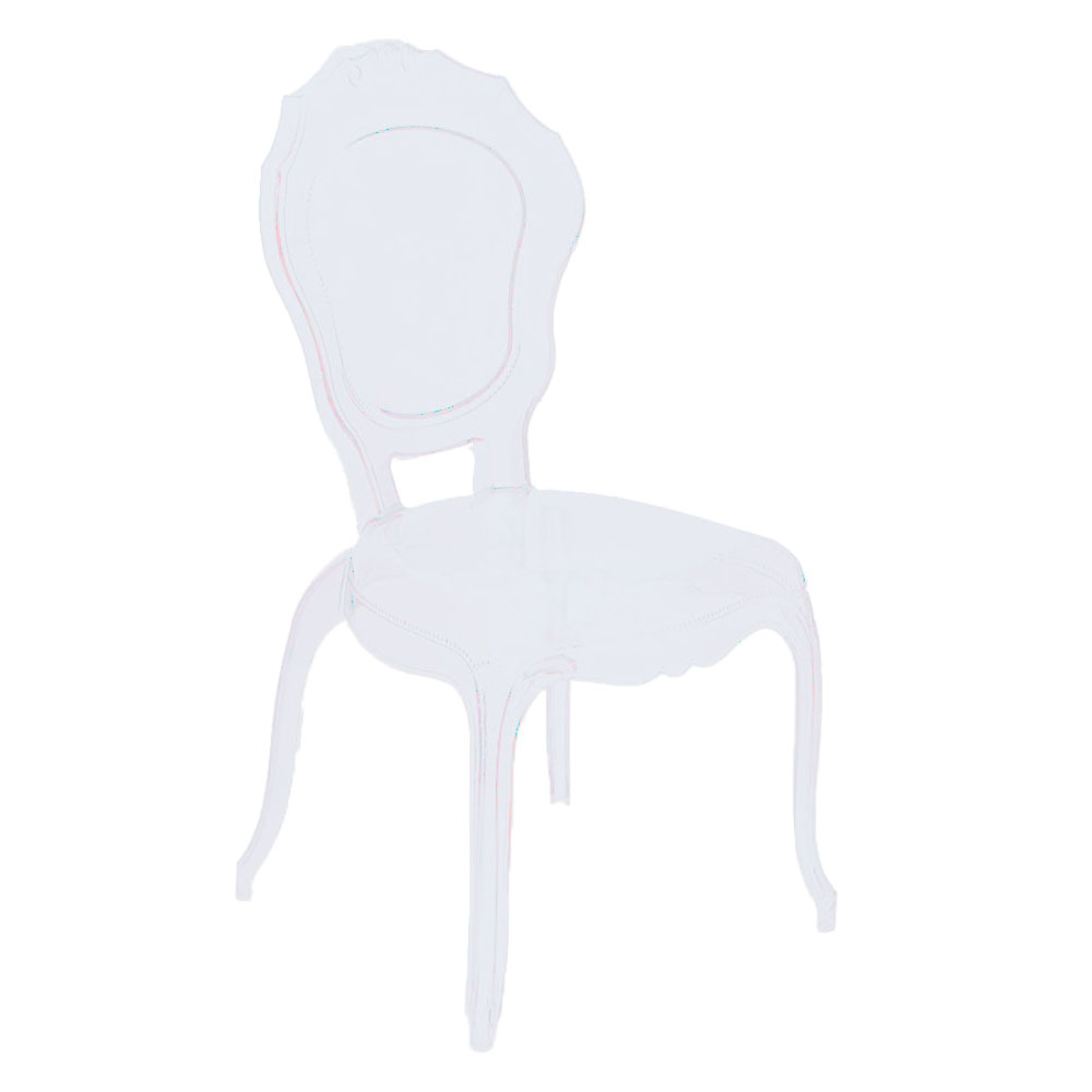 Ruby Dining Chair White - Ruth Fischl Event Rental
