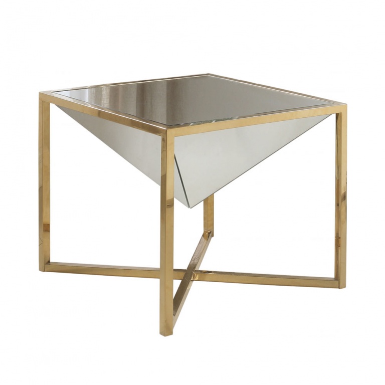 Claw Coffee Table Gold - Ruth Fischl Event Rental
